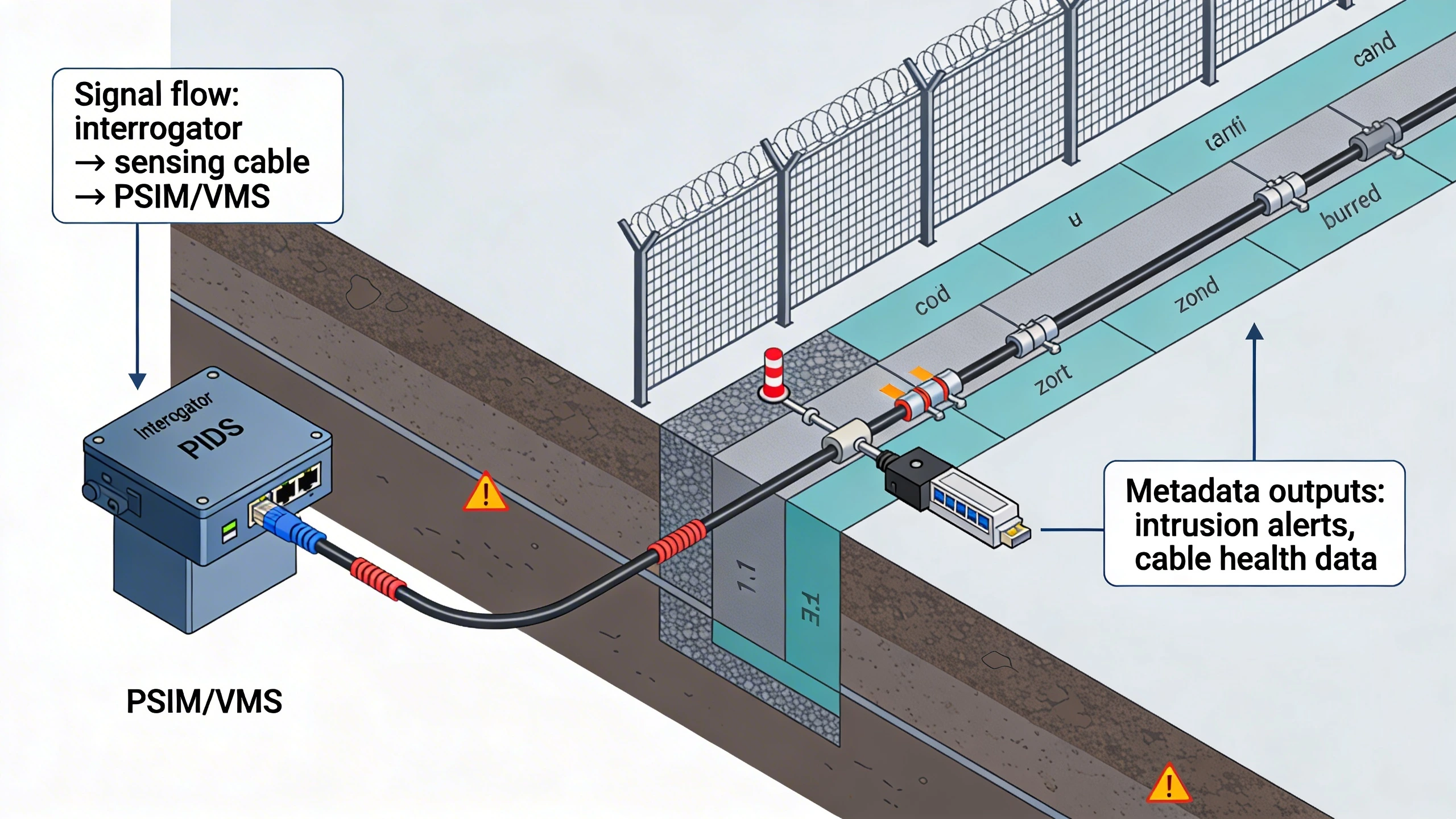 Cable Route Strategies for Fiber Optic PIDS in Perimeter Protection ...